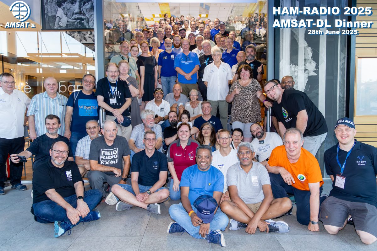 AMSAT-DL & Satellitenfreunde bei der HAM RADIO 2025 – AMSAT-Deutschland